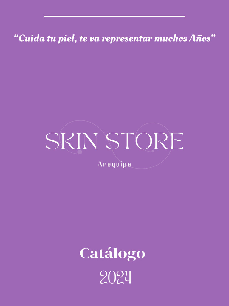 CATALOGO SKINSTORE AGOSTO UPDATE | PDF