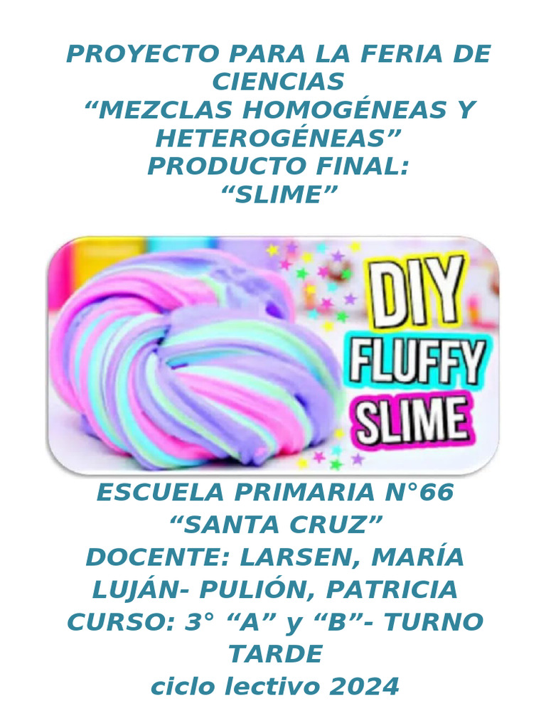 Proyecto Feria de Ciencias - Mezclas 2 | PDF | Mezcla | Mayonesa