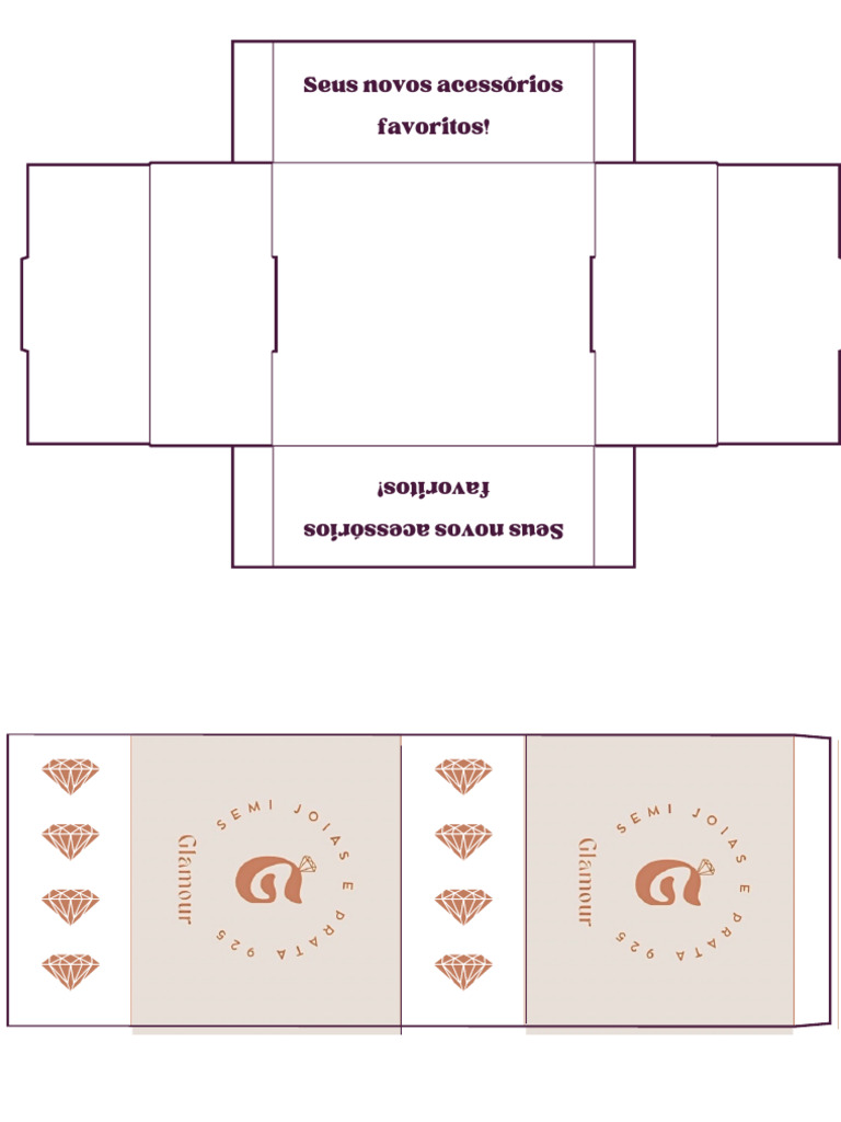 Molde Caixa Gaveta PDF | PDF