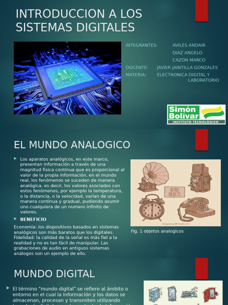 MUNDO DIGITAL Y ANALOGICO | PDF