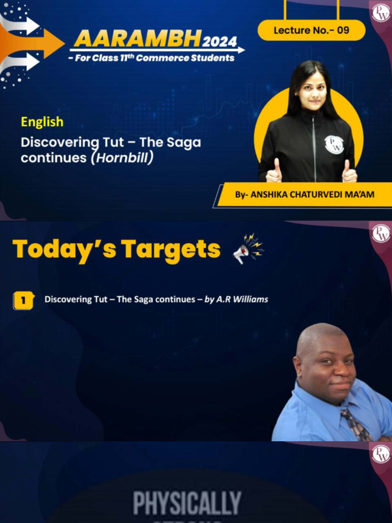 648734aa872f27001862b0af - ## - Discovering Tut Picturized Class 1th Finalll | PDF