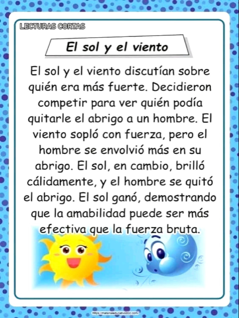 El Sol y El Viento | PDF