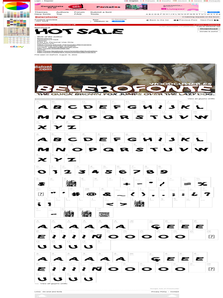 Belerofonte Font | PDF