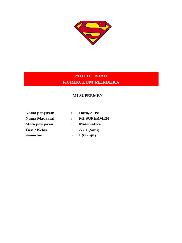 Contoh Modul Ajar | PDF