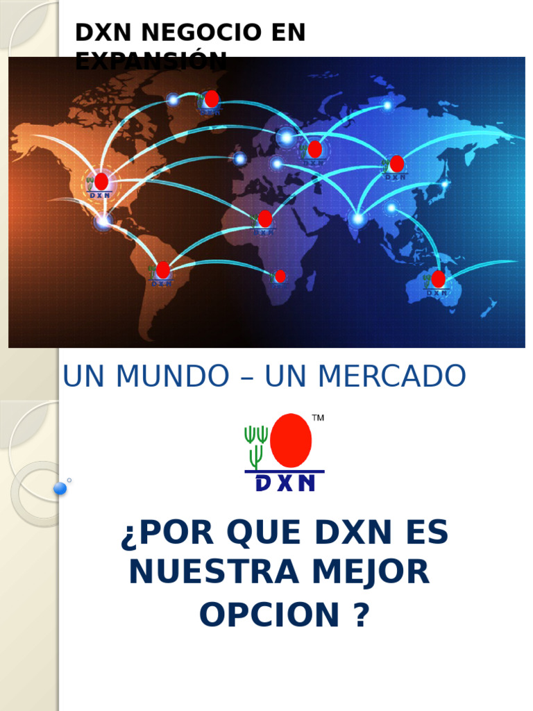 Porque DXN Es La Mejor Opcion U Del Exito | PDF