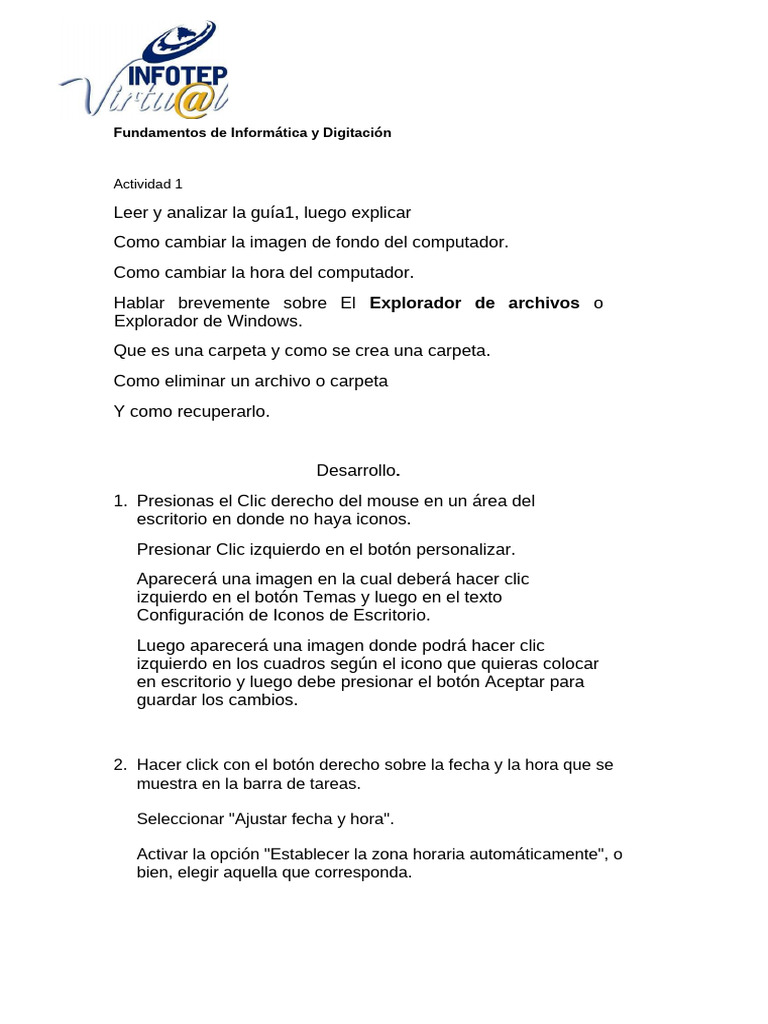 Actividad 1 Modulo 7 | PDF