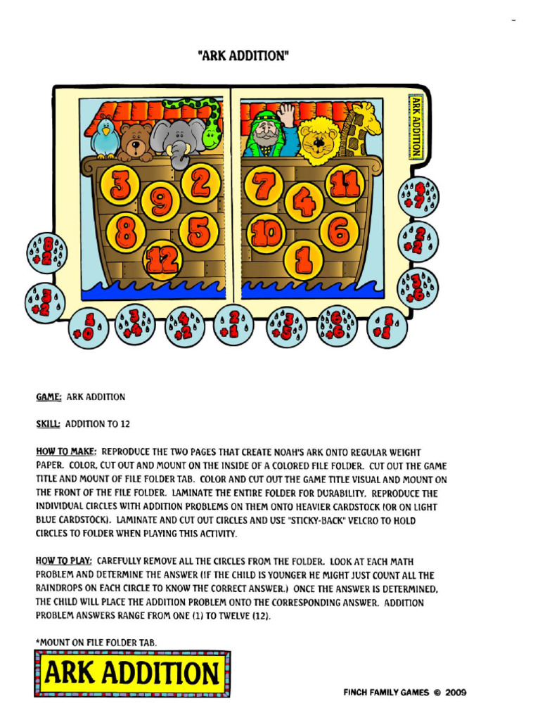 Ark Addition | PDF