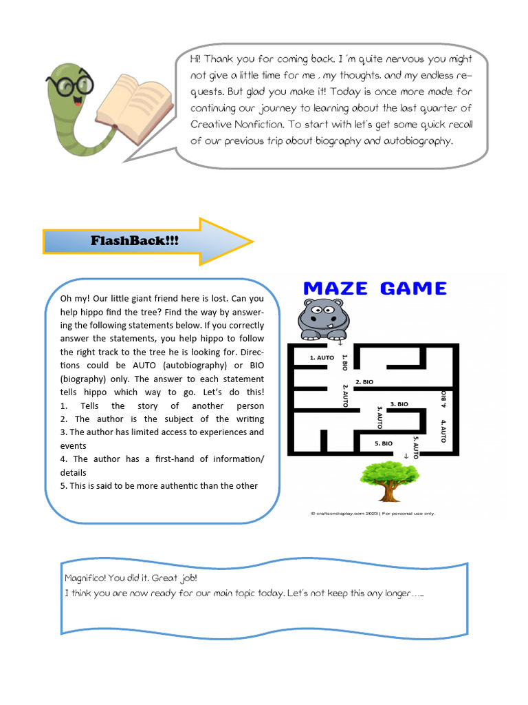 CNF 4th Q Third Worksheet | PDF