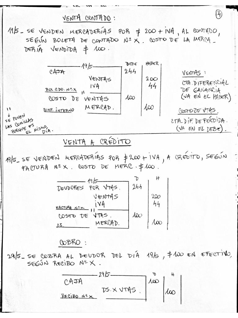 Teórico de asientos 3 | PDF