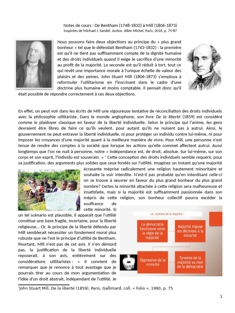 Bentham Vs Mill | PDF