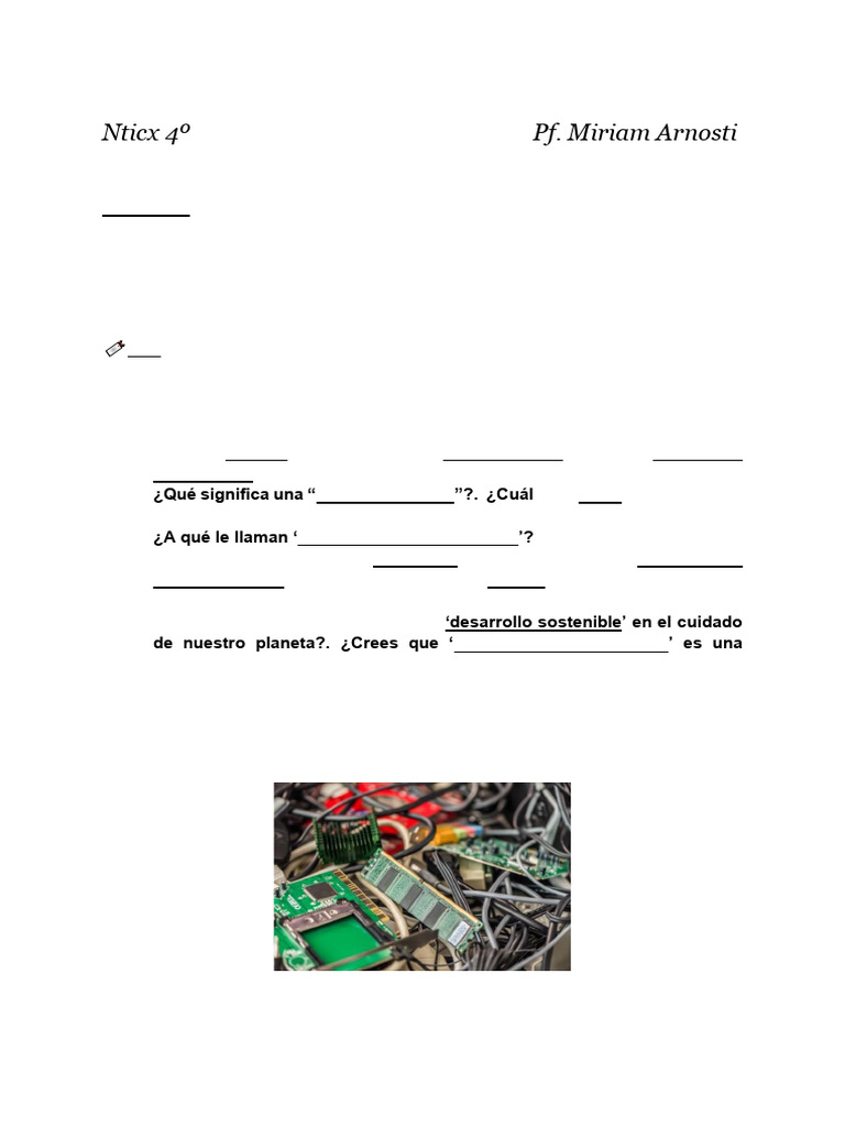 ? TP N12 Nticx - Tecnología & Medioambiente | PDF