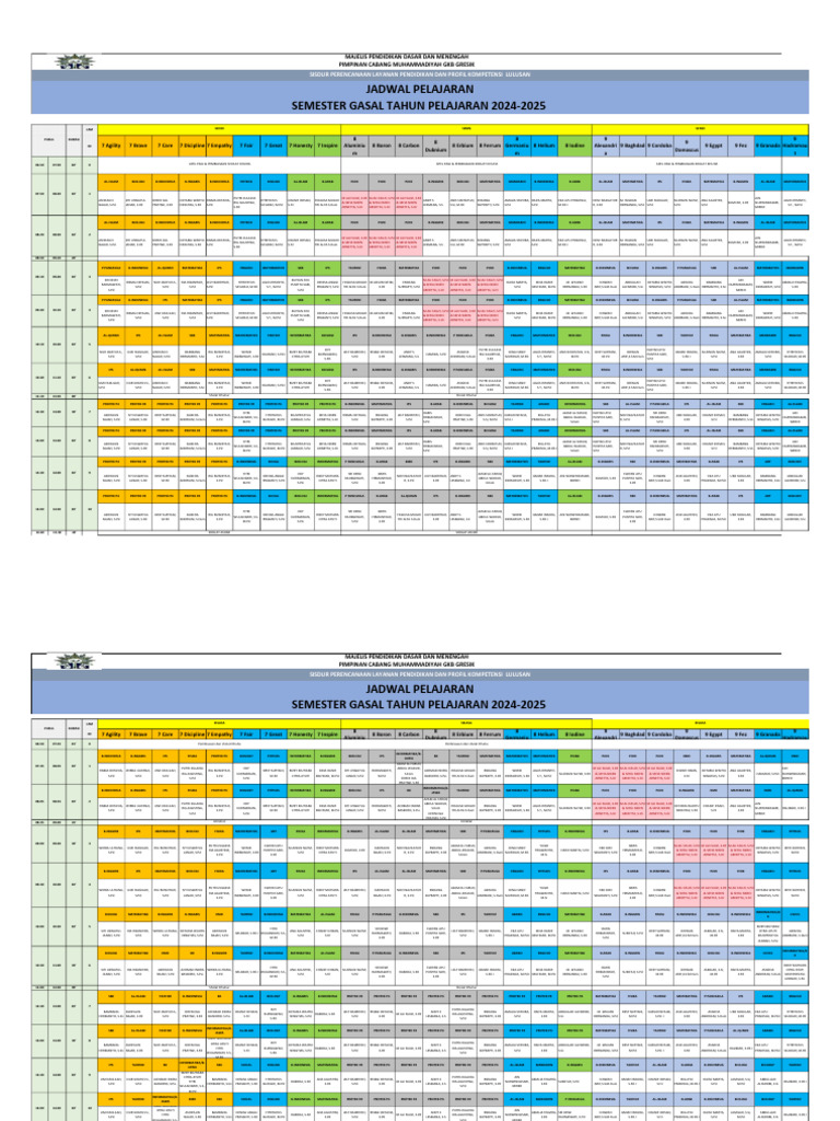 Jadwal Spemdalas 20 Agustus | PDF