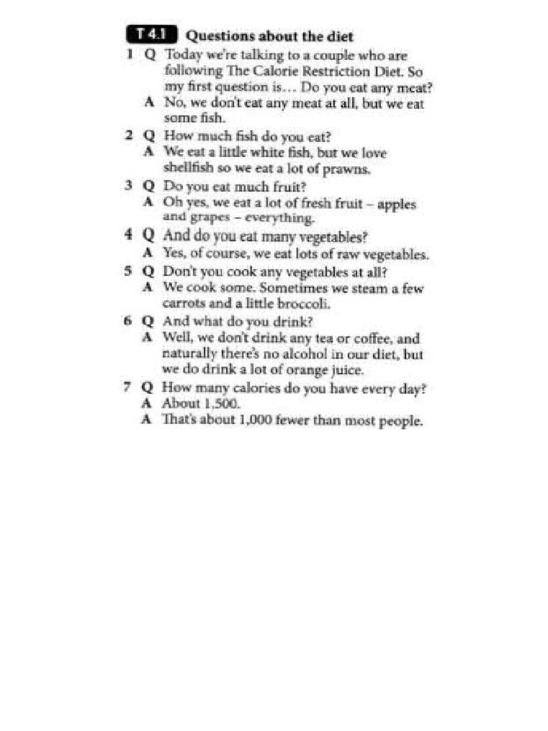 Tapescripts Unit 4 | PDF