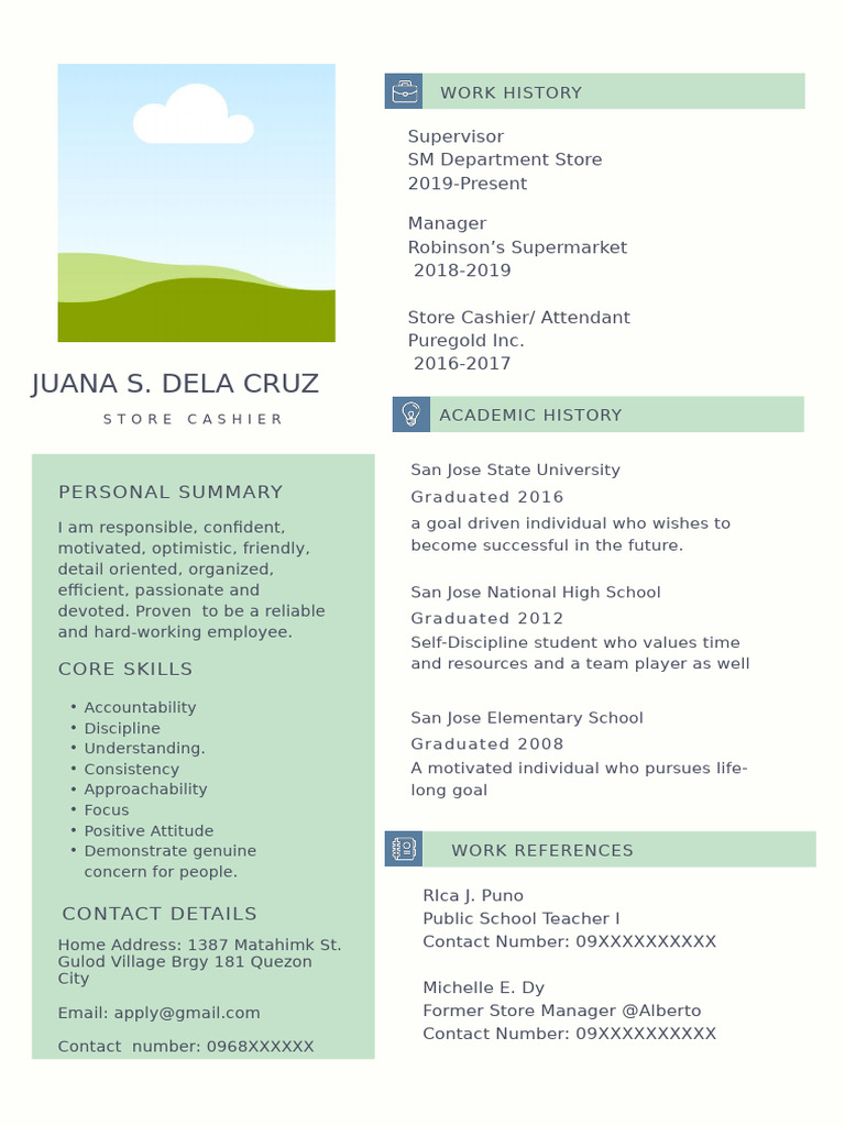 Sample Resume 1 | PDF