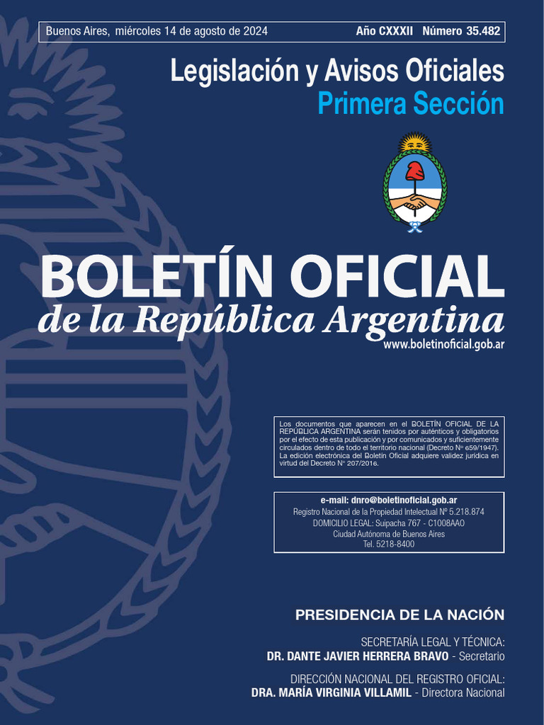 Seccion Primera 20240814 | PDF