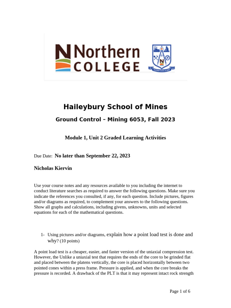 Module 1, Unit 2 Nicholas Kiervin - Final | PDF