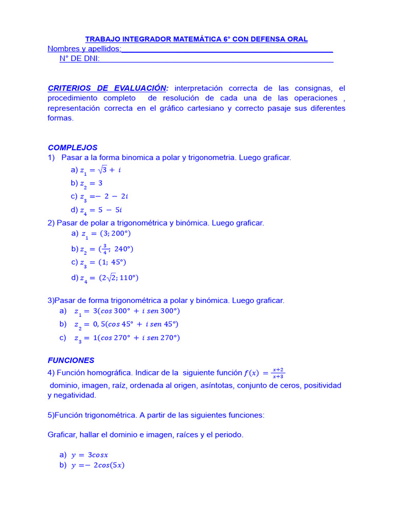 Trabajo Integrador Con Defensa Oral | PDF