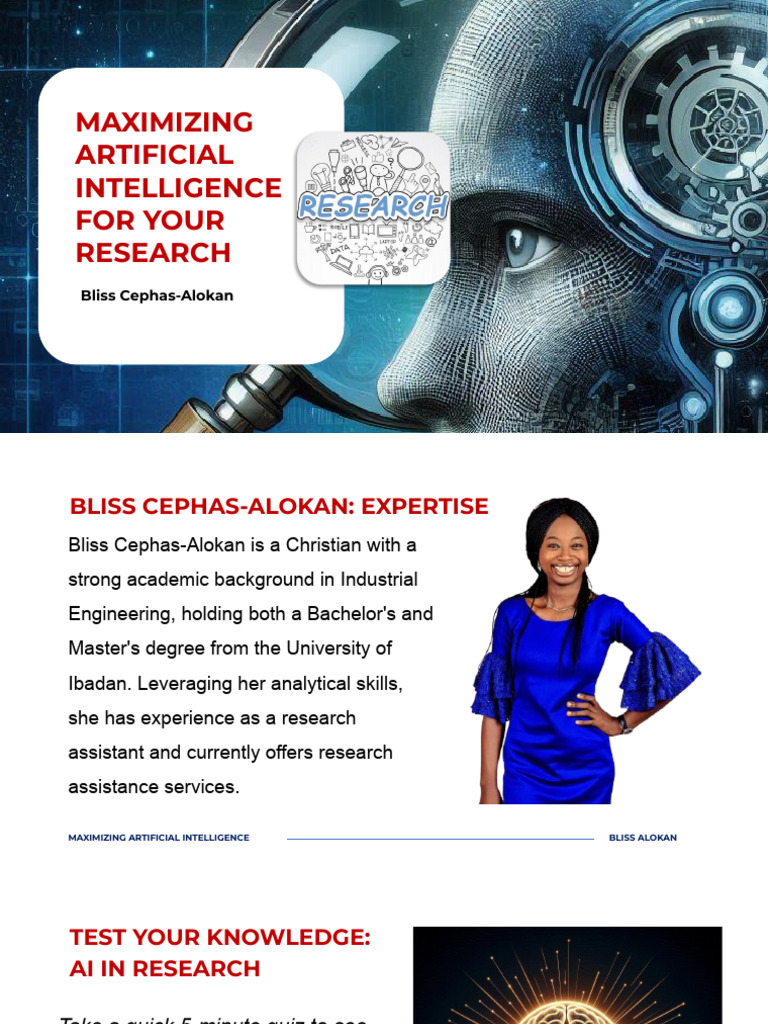 Maximizing Artificial Intelligence For Your Research | PDF Maximizing Artificial Intelligence For Your Research | PDF