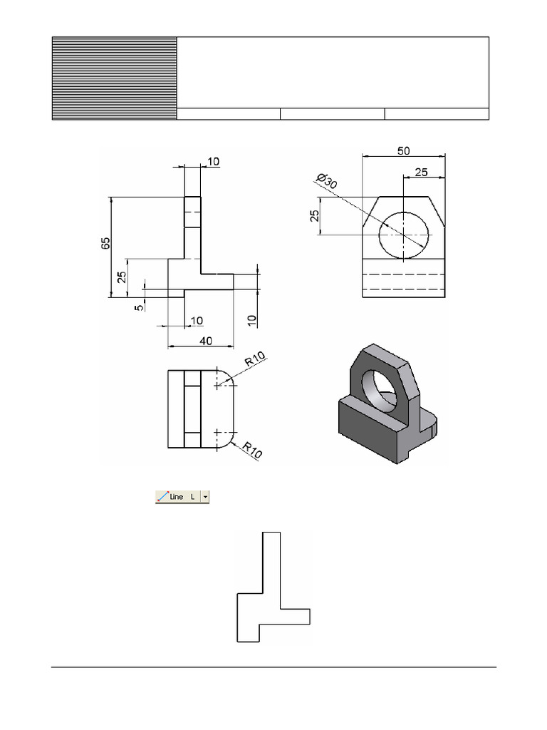 Tutoriais INVENTOR 01 | PDF