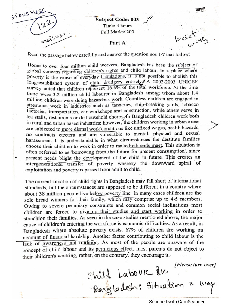 40th Bcs Written Question | PDF