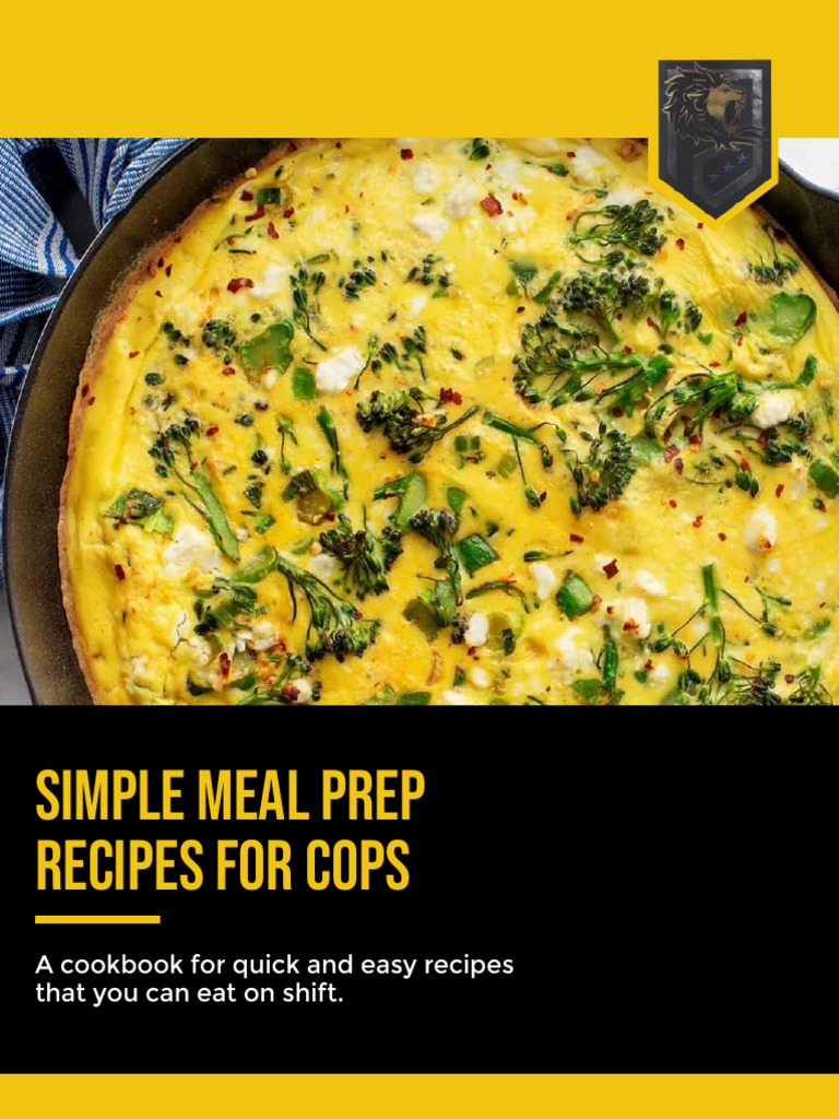 Simple Meal Prep Recipes PDF | PDF