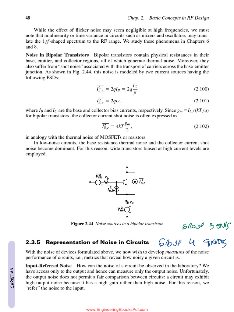 Noise From RF MICROELECTRONICS | PDF | Signal To Noise Ratio | Bipolar ...