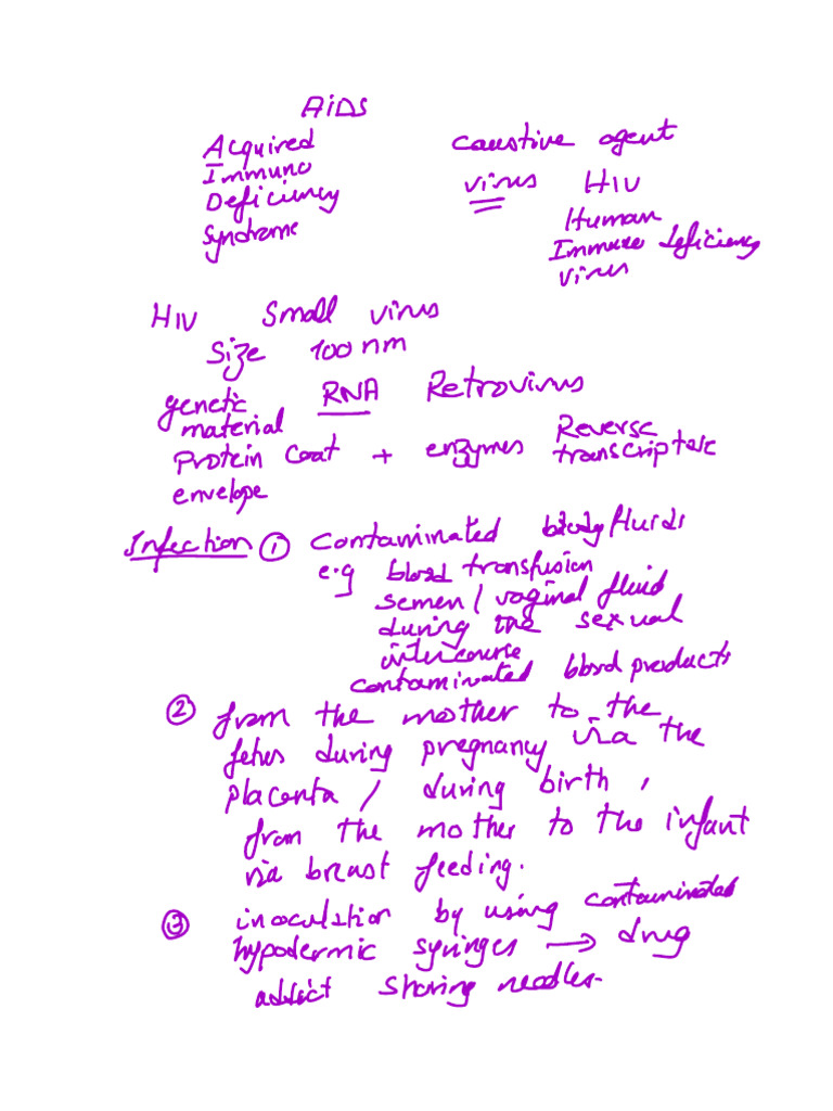 A Level Bio Notes | PDF