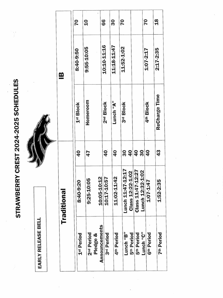 Bell Schedules | PDF
