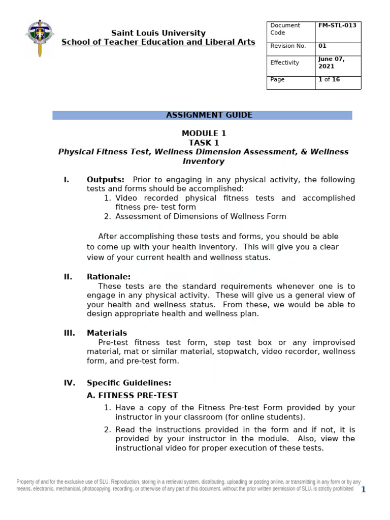 Fit HW - 1ST Sem 2022-2023 - Assignment Guide | PDF