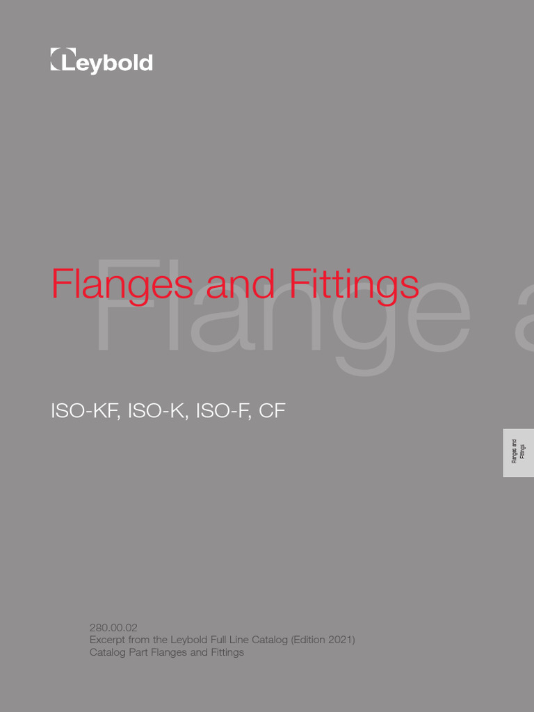 ISO Flanges and Fittings EN 2021 | PDF
