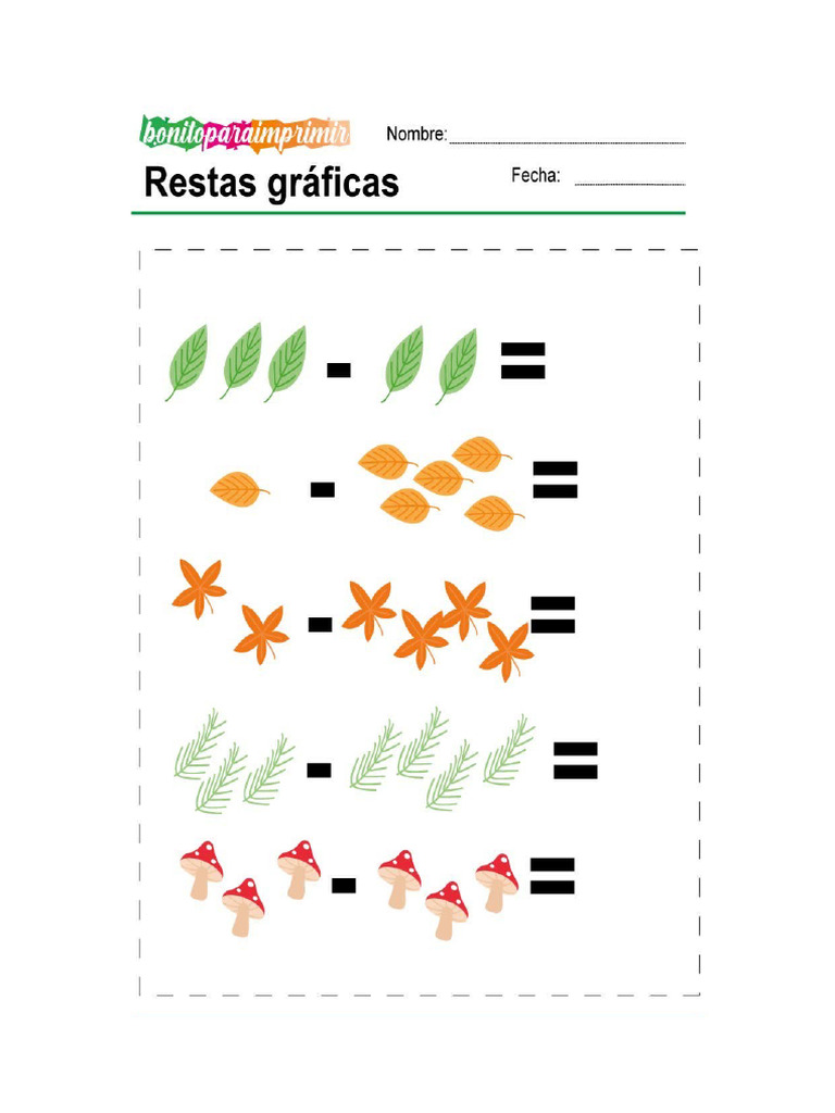Restar y Sumar | PDF