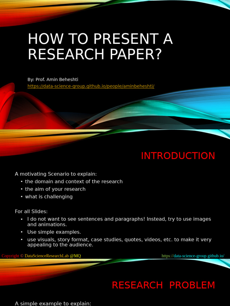 Presentation Template | PDF