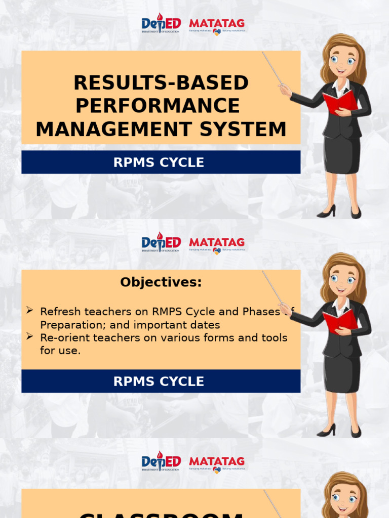 RMPS and Cot 1 | PDF