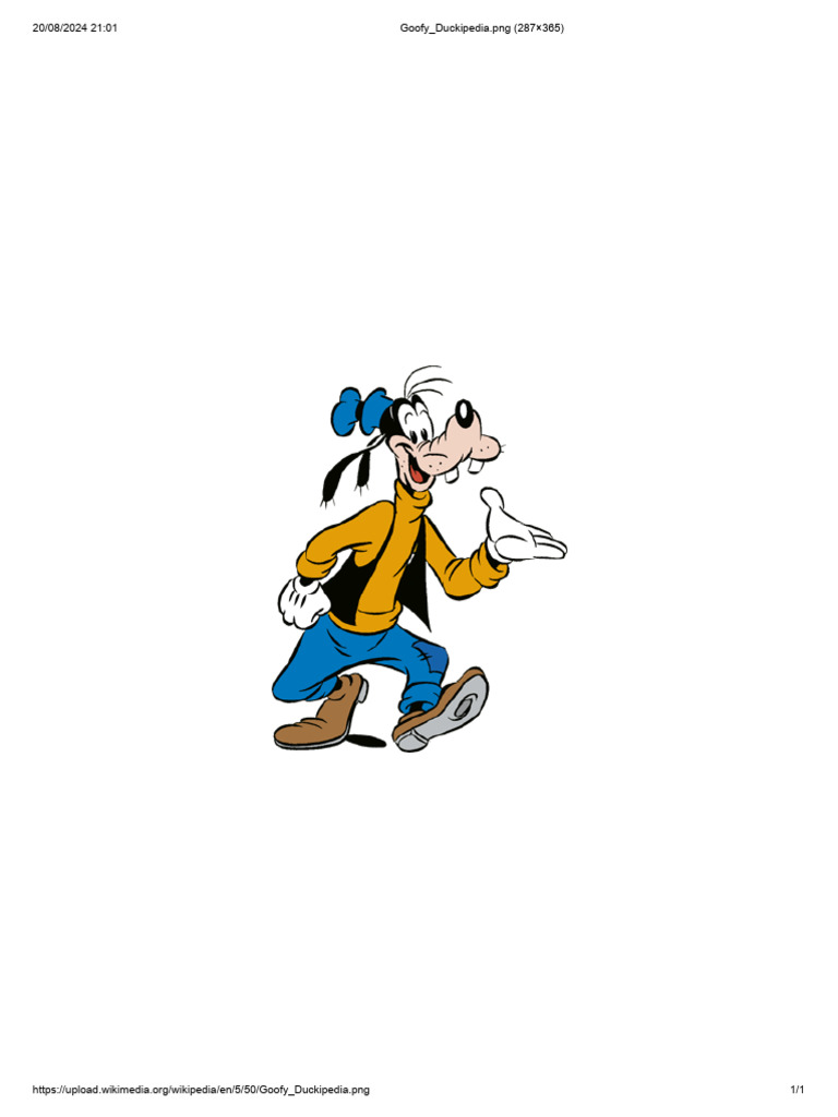Goofy Duckipedia | PDF