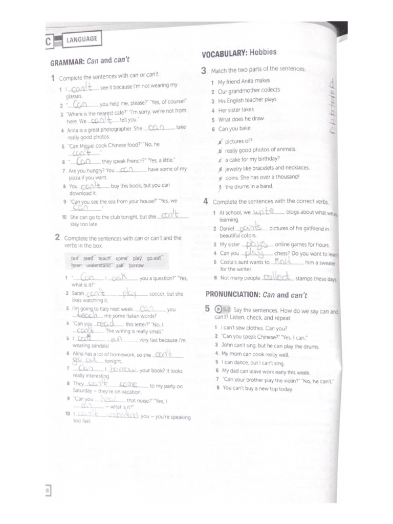 Workbook 5C | PDF