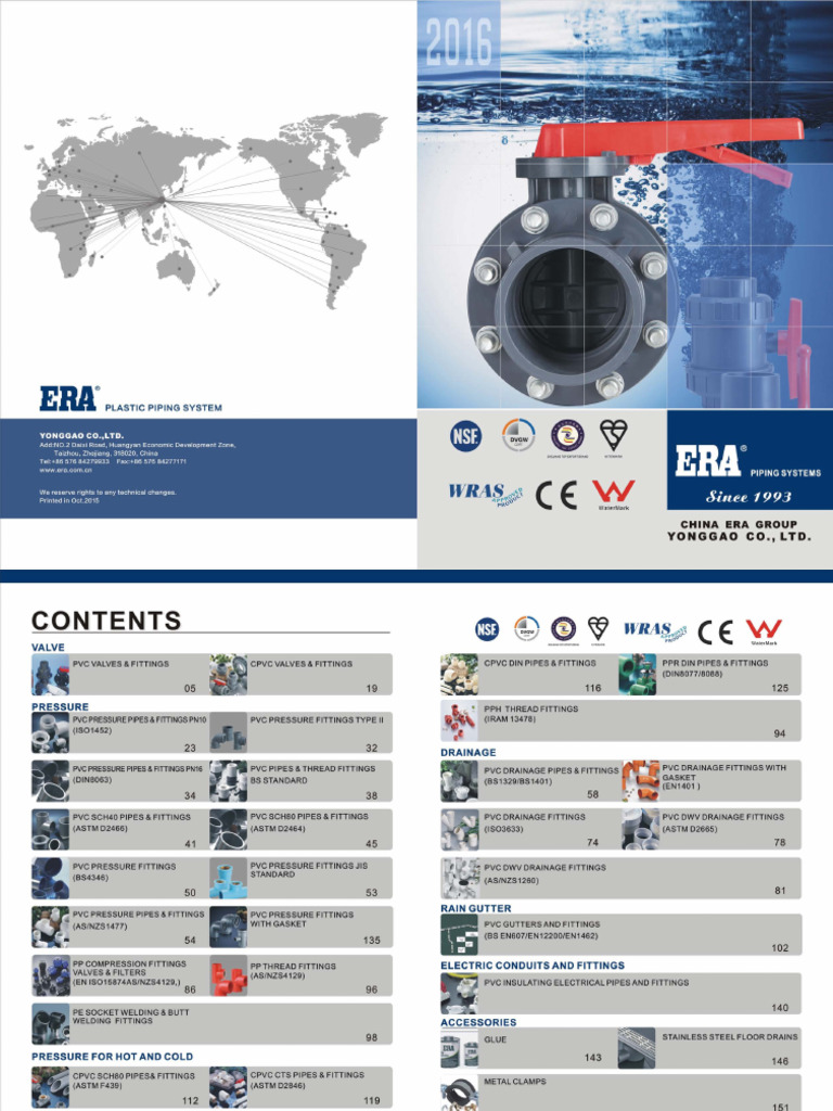 ERA PVC Fittings | PDF