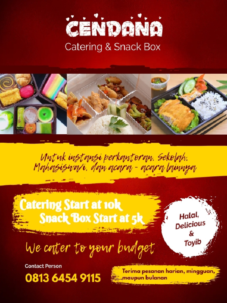Brosur Catering | PDF