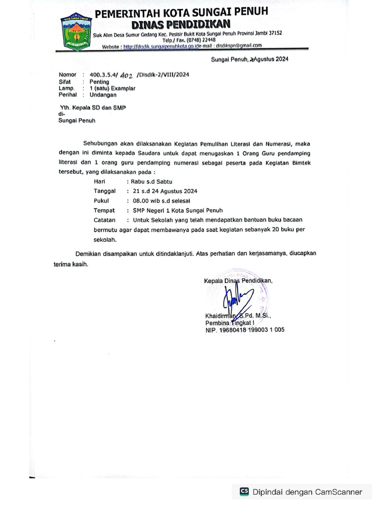 Undangan Litnum | PDF