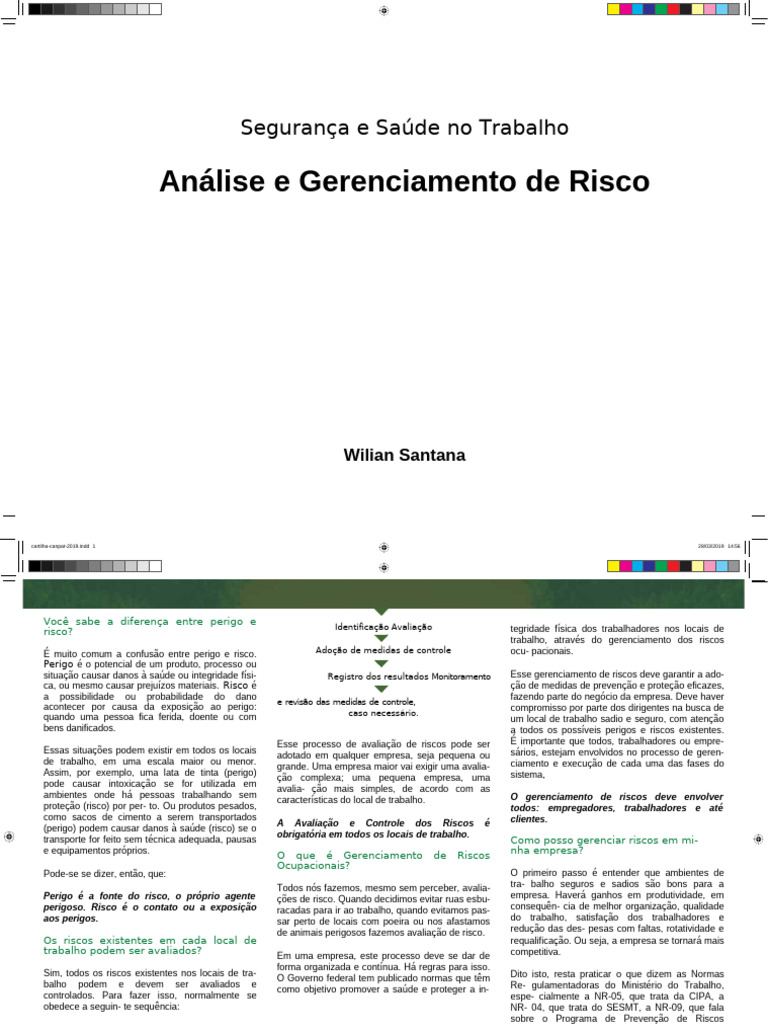 Risco X Perigo | PDF