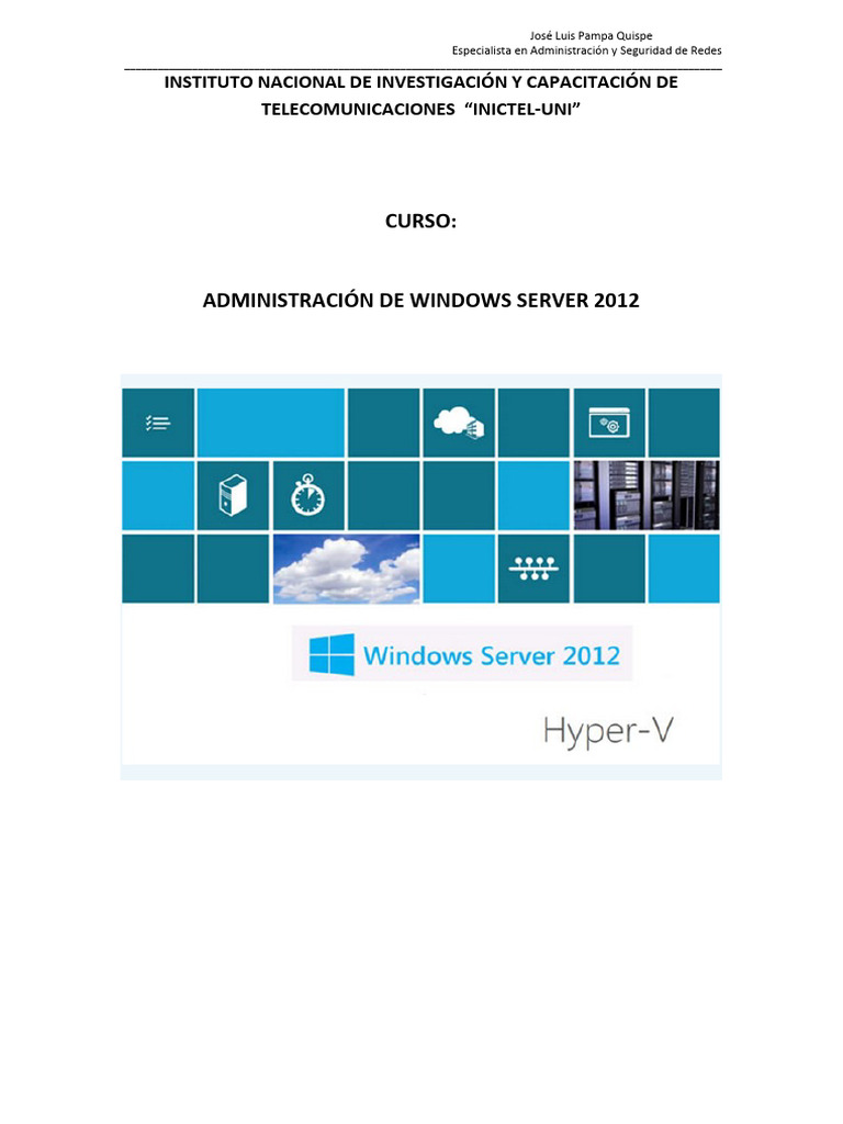 Instalacion Active Directory en Windows Server 2012 | PDF