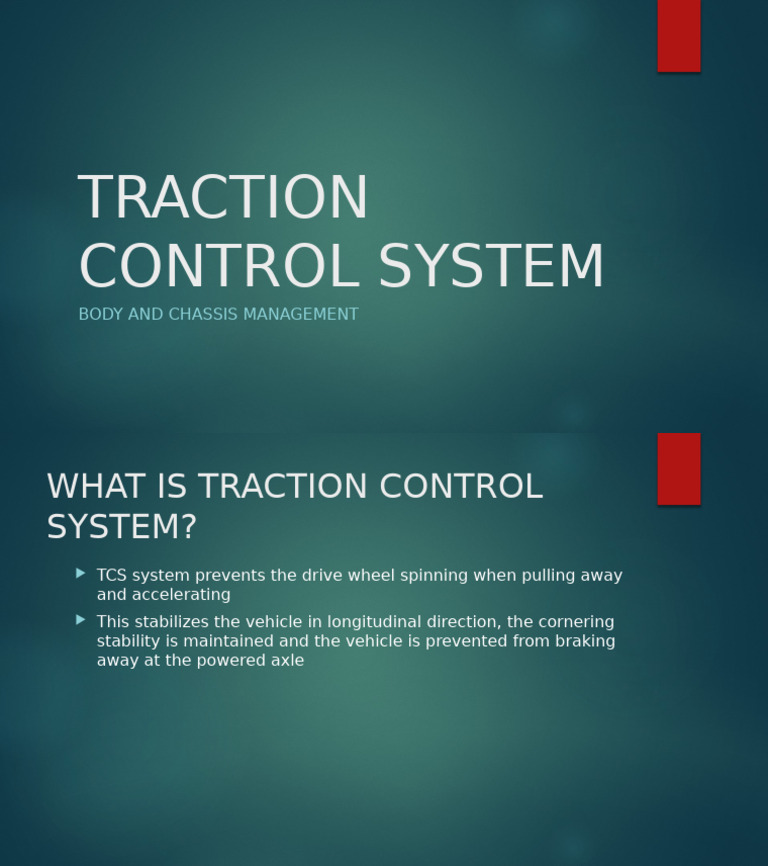 5 - Traction Control System | PDF