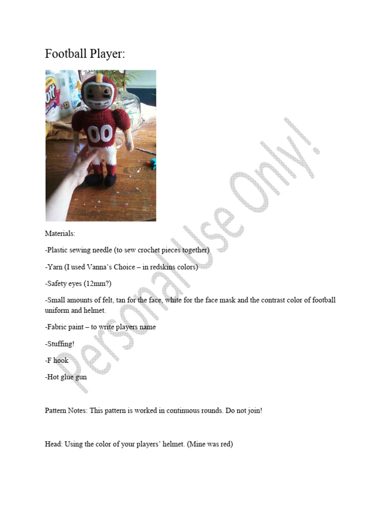 Football Player | PDF