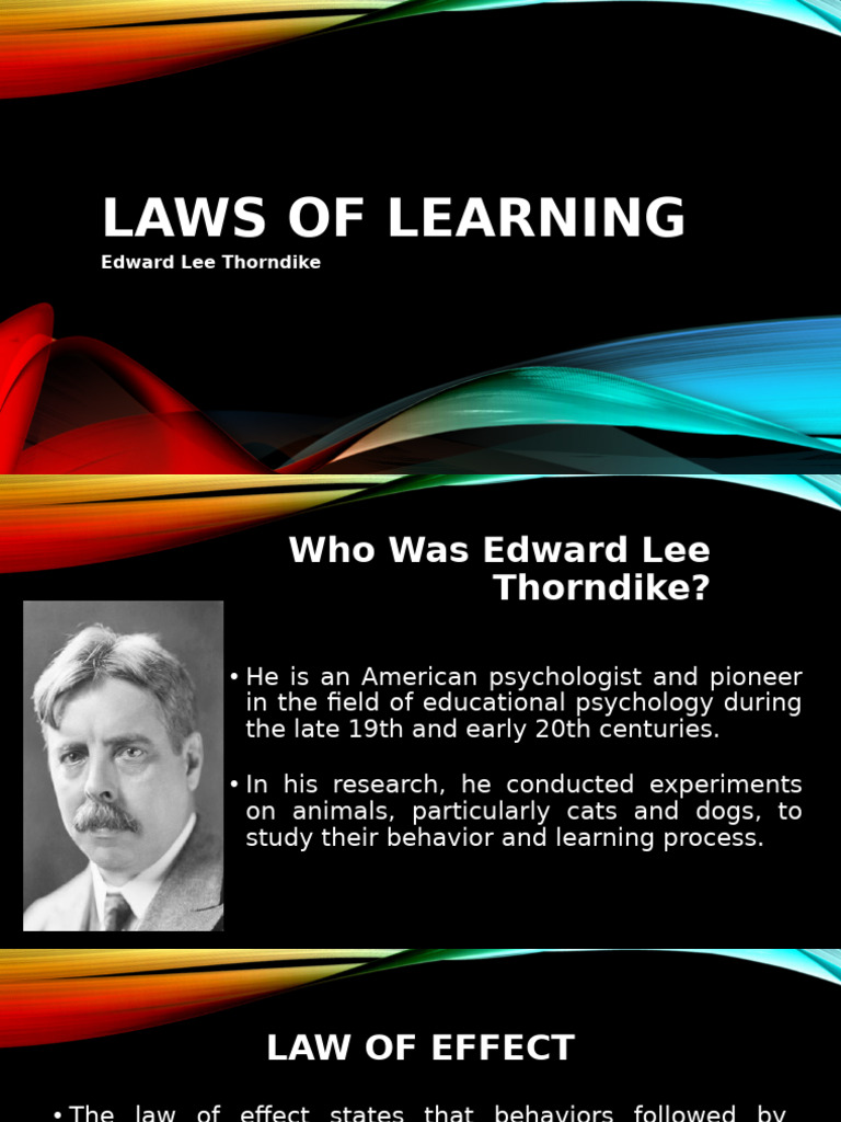 LAWS of LEARNING | PDF | Learning | Career & Growth