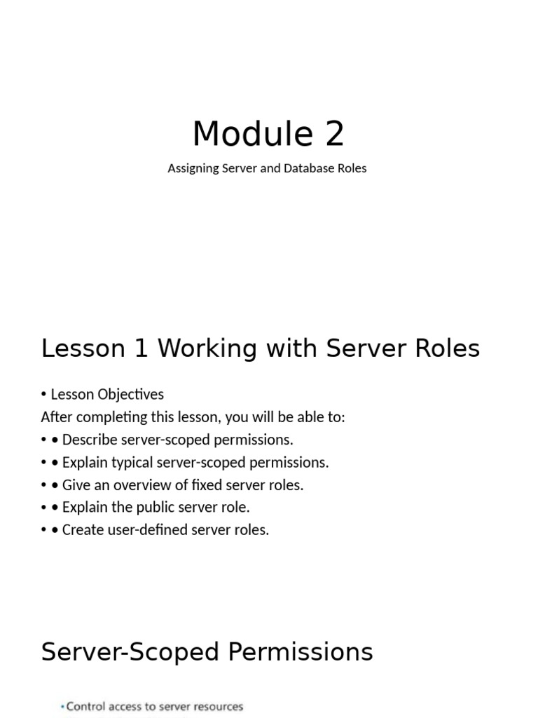Module 2 | PDF