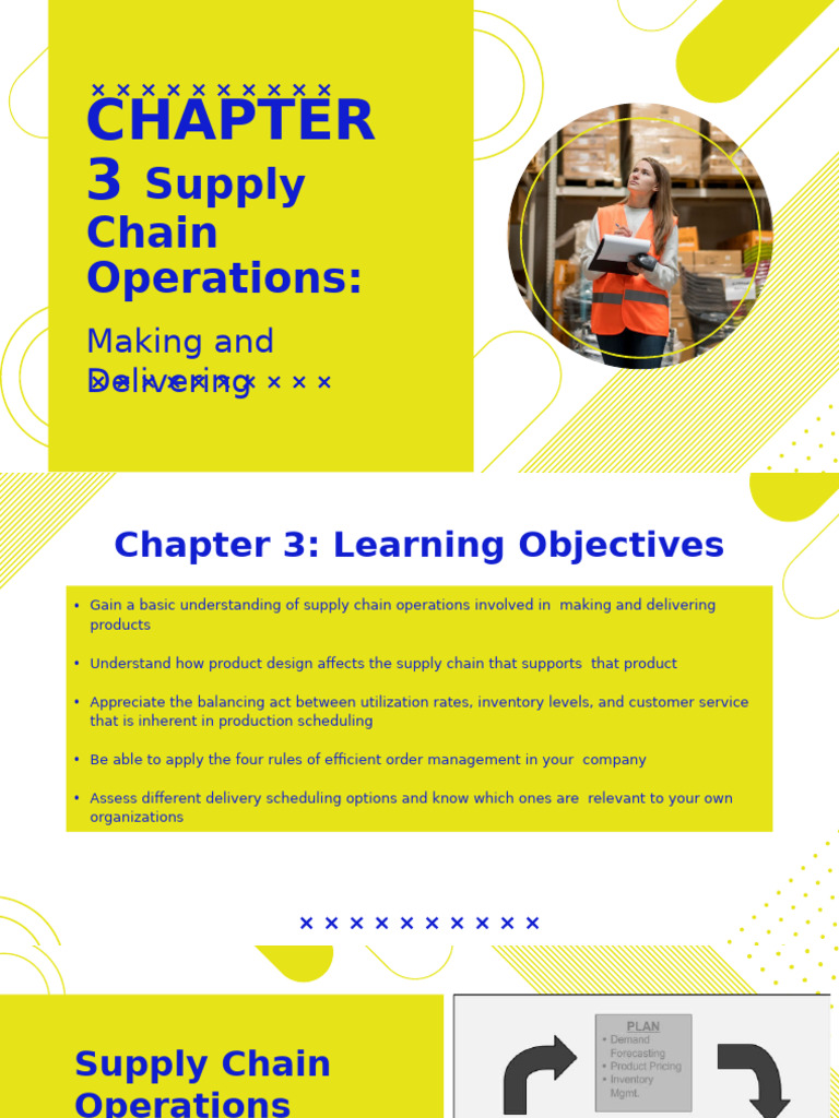Chapter 3 - Supply Chain Operations - Making and Delivery | PDF