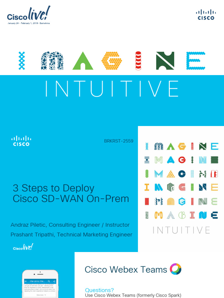3 Steps To Deploy Sdwan On Prem | PDF