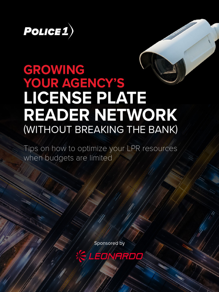 LPR Police1 Growing Your Agencys Network | PDF