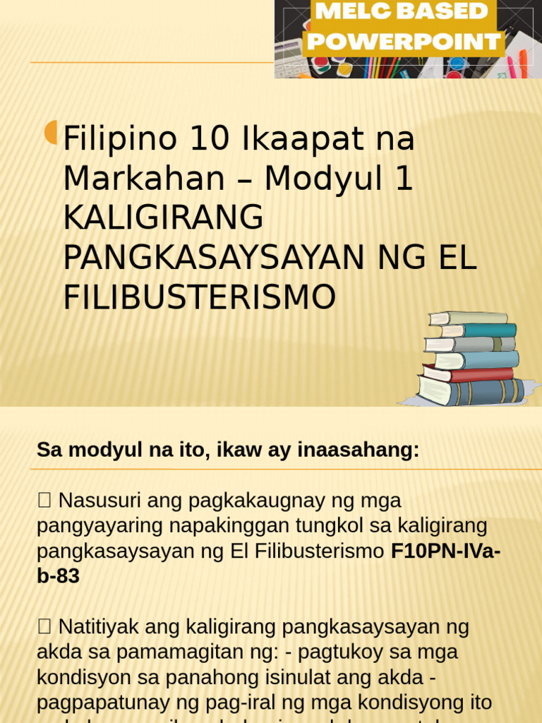 Fil 10 Q4 Module 1 | PDF