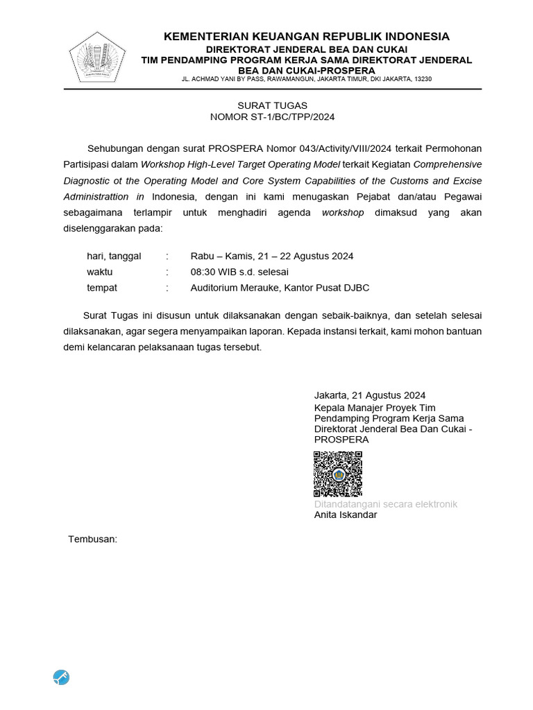 Penugasan Workshop High Level Target Operating Modelpdf | PDF