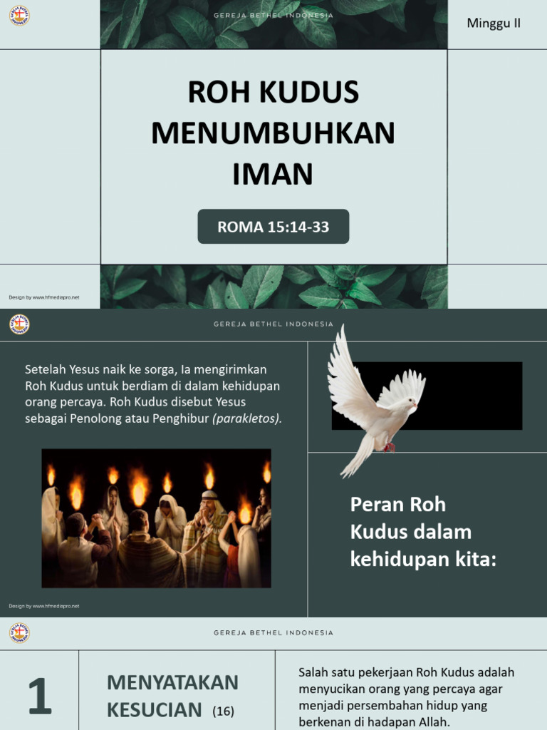 02-Roh-Kudus-Menumbuhkan-Iman-1 | PDF